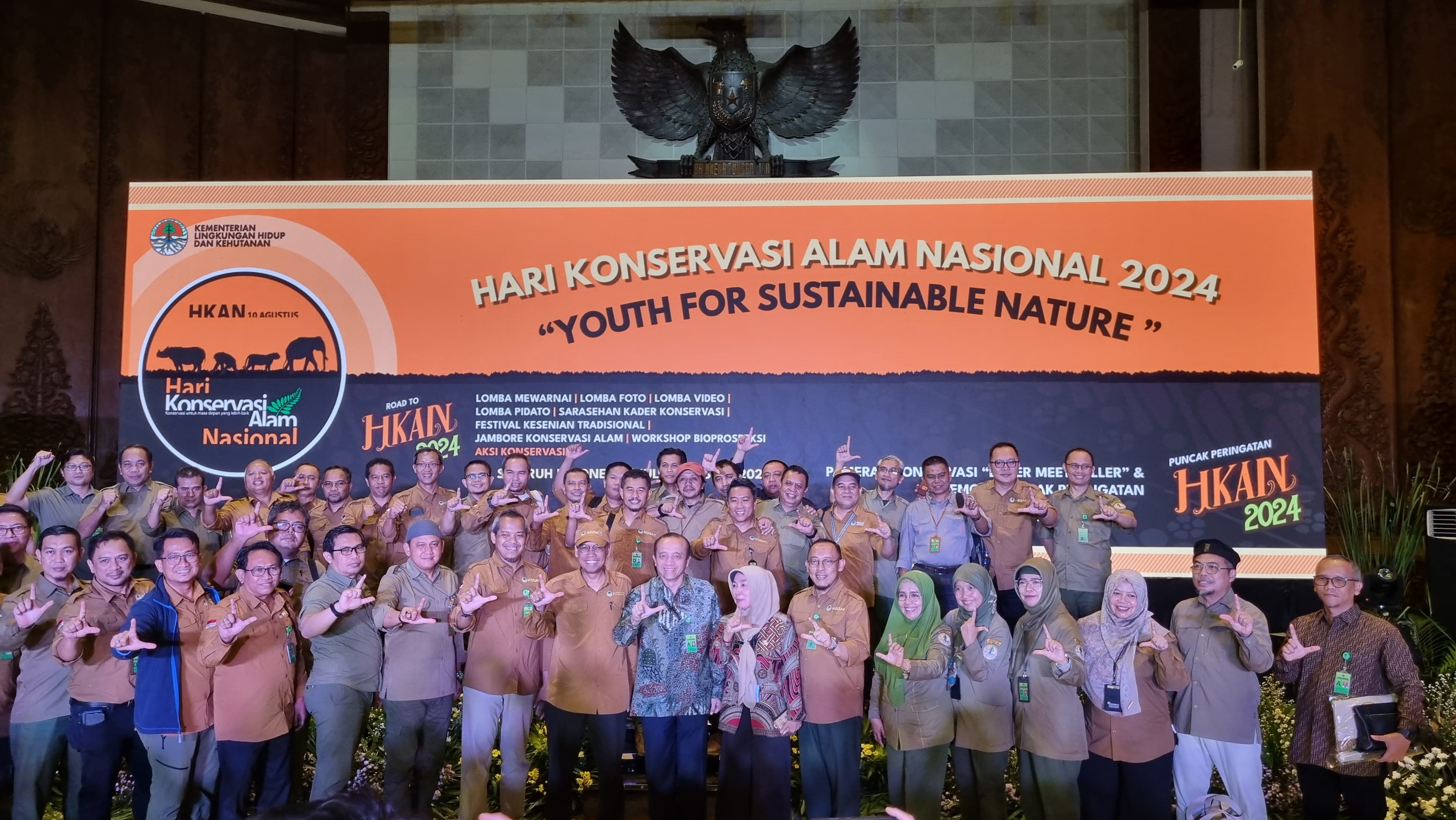 Youth for Sustainable Nature; Peluncuran HKAN 2024 - Taman Nasional Gn ...